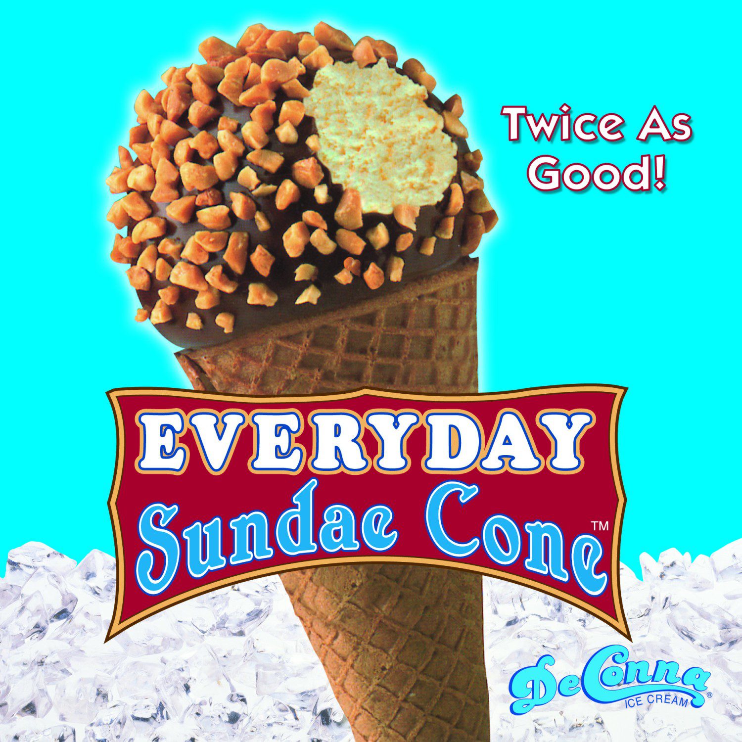 DeConna Sundae Cone Ice Cream [Buy Wholesale + Save]