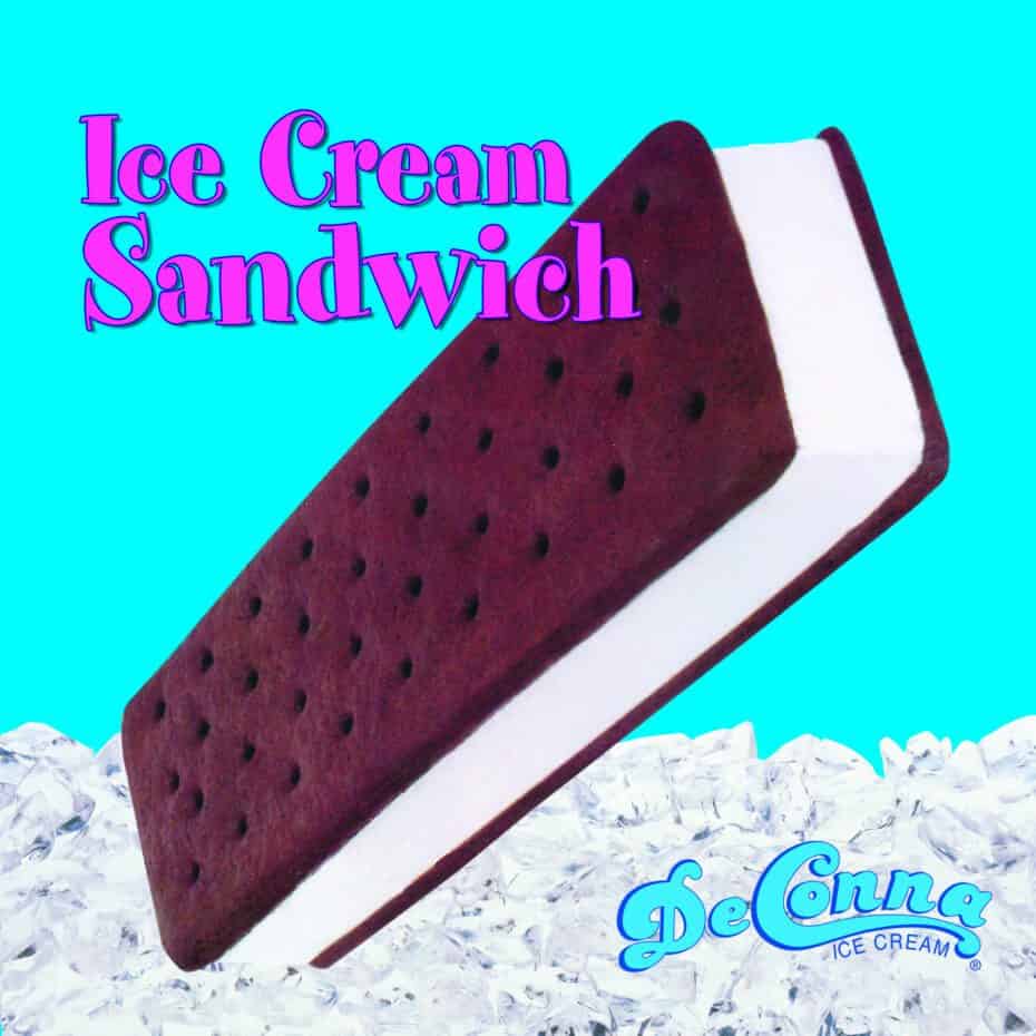 DeConna Vanilla Ice Cream Sandwich [Buy Wholesale + Save]