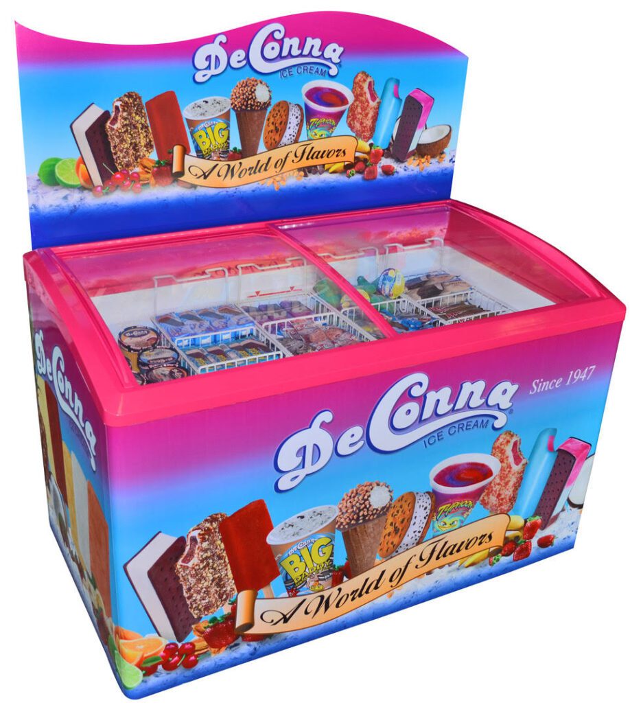 DeConna Ice Cream Freezer Rental Program For Retailers