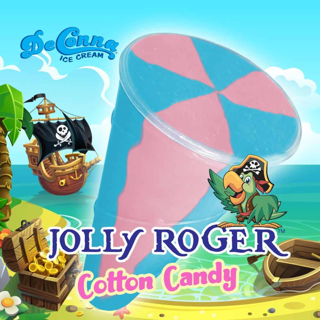 Jolly Roger Cotton Candy Cones [Wholesale Pricing Available]