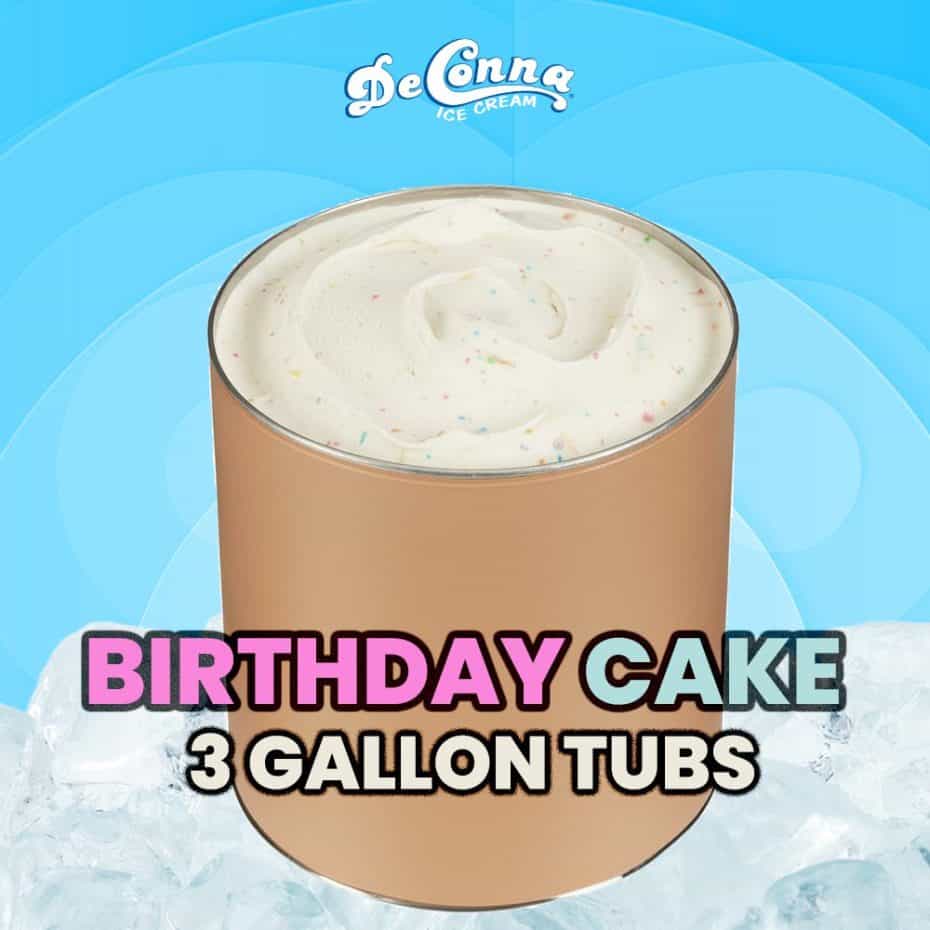 Wholesale 3 Gallon Ice Cream Tubs | DeConna Bulk Orders