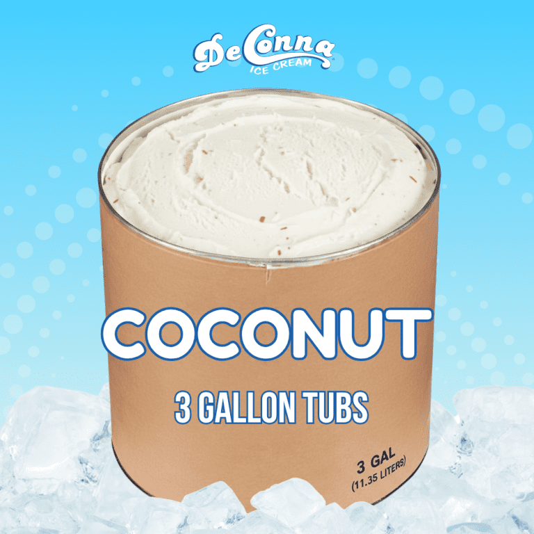 Wholesale 3 Gallon Ice Cream Tubs | DeConna Bulk Orders